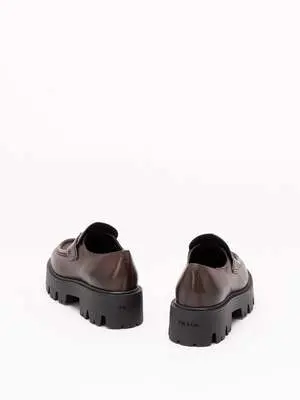 Prada Vintage Leather Loafers
