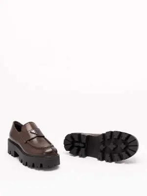 Prada Vintage Leather Loafers