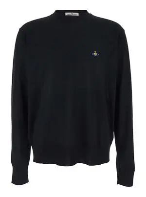VIVIENNE WESTWOOD Wool Blend Sweater - Black