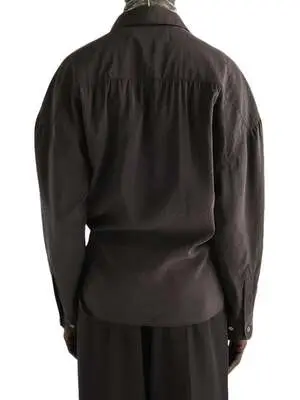 LEMAIRE Straight Collar Twisted Shirt
