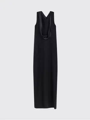Max Mara Long Polyester Dress - Black
