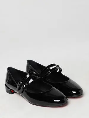 CHRISTIAN LOUBOUTIN Patent Leather Mary Jane Flat