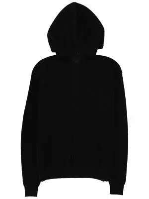 Rick Owens Zipper Hooded Shirt