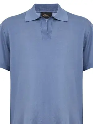 Brioni Silk Polo Shirt