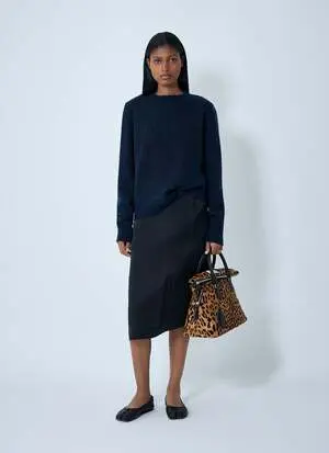 MAISON MARGIELA Contrast Panel Midi Skirt