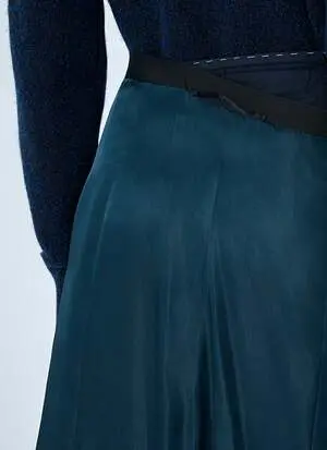 MAISON MARGIELA Contrast Panel Midi Skirt