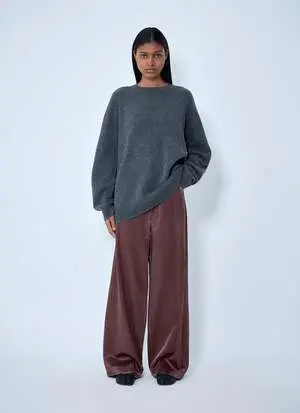 Issey Miyake Oversized Knit Sweater