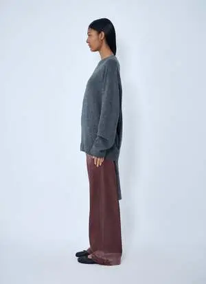 Issey Miyake Oversized Knit Sweater