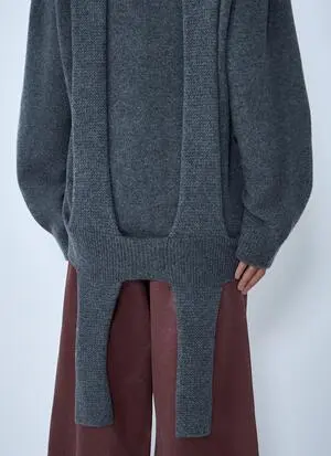 Issey Miyake Oversized Knit Sweater