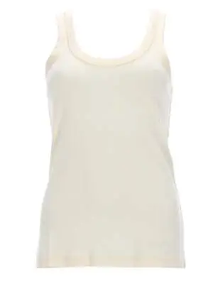 LEMAIRE Cotton Tank Top - Cream