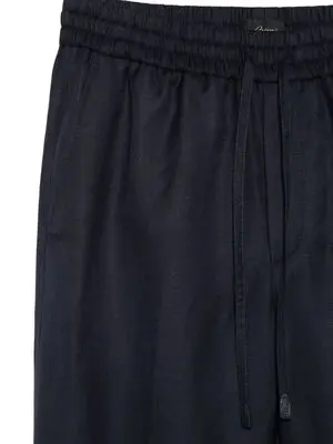 Brioni Linen And Wool Trousers - Multicolor