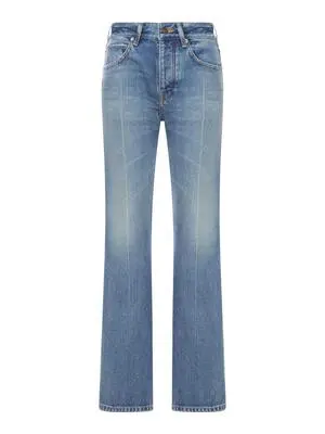 Balenciaga Contrast Stitching Bottoms For Women