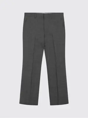 Prada Wool Flared Trousers - Gray