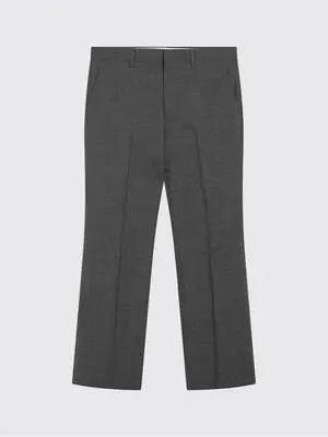 Prada Wool Flared Trousers - Gray