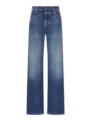 Miu Miu Wide-leg Jeans - Blue