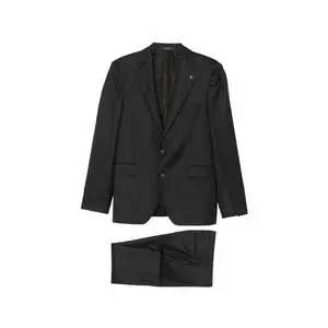 Tagliatore Grey Suits Single Breasted Suits - Gray