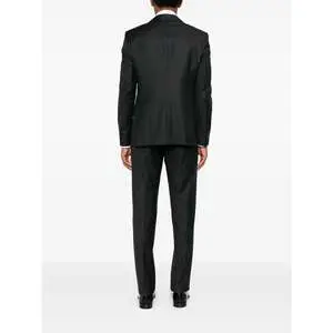 Tagliatore Grey Suits Single Breasted Suits