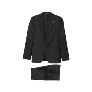 Tagliatore Grey Suits Single Breasted Suits - Gray