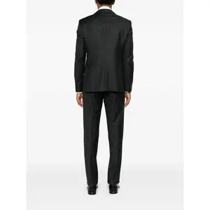 Tagliatore Grey Suits Single Breasted Suits