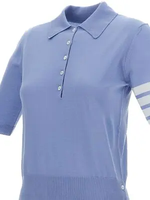 Thom Browne Wool Polo Shirt - Multicolor