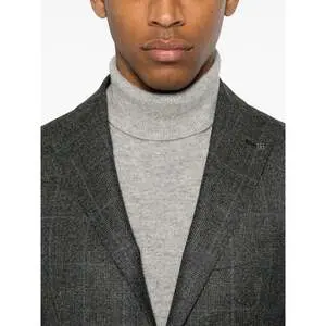 Tagliatore Grey Suits Single Breasted Suits