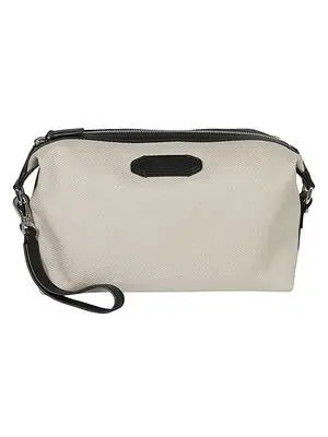 Brioni Via Veneto Canvas Pouch - Multicolor