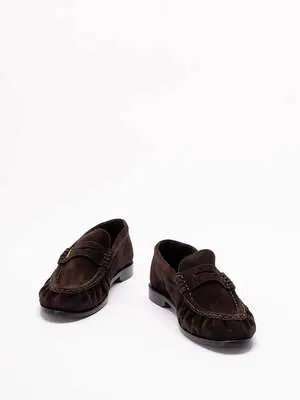 Saint Laurent Calf Leather Le Loafer Loafers - Multicolor