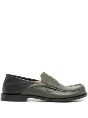 Loewe Campo Leather Loafers - Multicolor