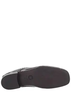 Dries Van Noten Leather Loafer - Brown