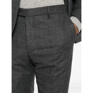 Tagliatore Grey Suits Single Breasted Suits