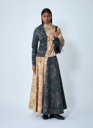 GANNI Midi Circle Skirt
