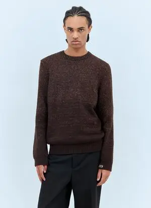 Gucci Sequin Crewneck Sweater - Brown