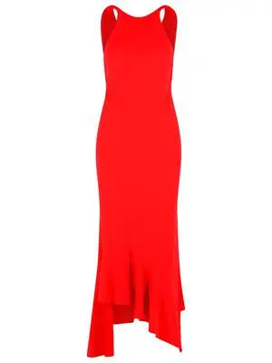 Andamane Carmen Polyester Dress - Red