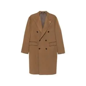 Tagliatore Cashmere Coat - Brown