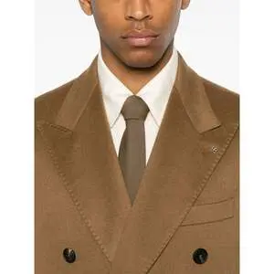 Tagliatore Cashmere Coat - Brown