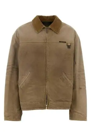 GOLDEN GOOSE Cotton Jacket - Brown