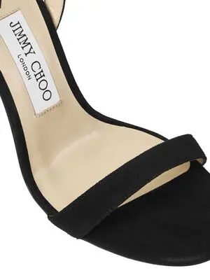 JIMMY CHOO Jenn Suede Leather Sandals - Multicolor