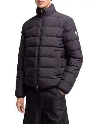 Moncler Baudinet Short Down Jacket - Blue