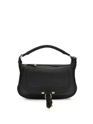 Chloé Marcie Small Shoulder Bag - Black
