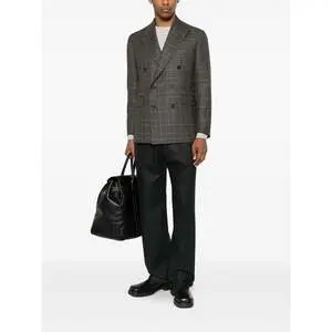 Tagliatore Grey Trousers Tailored Trousers