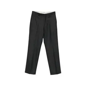Tagliatore Grey Trousers Tailored Trousers - Gray