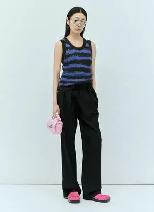 Acne Studios Distressed Stripe Top