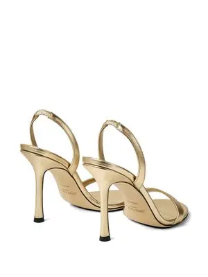 JIMMY CHOO Jenn Leather Sandals - Multicolor