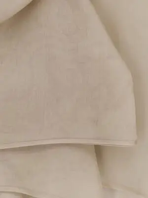 Max Mara Silk Cape Blouse - Cream