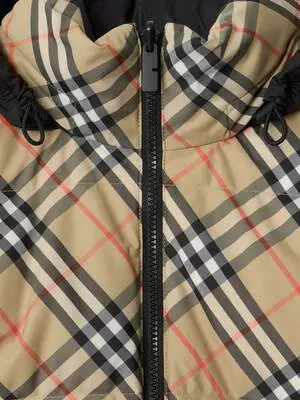 Burberry Snowdon Check Reversible Down Jacket
