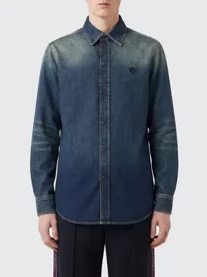 Gucci Cotton Denim Shirt - Blue