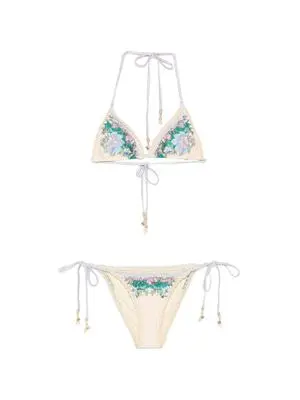 Zimmermann Indra Triangle Bikini Set - Multicolor