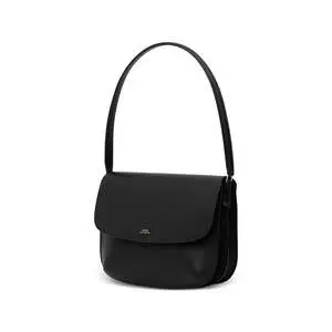 A.p.c. Smooth Calf Leather Shoulder Bag