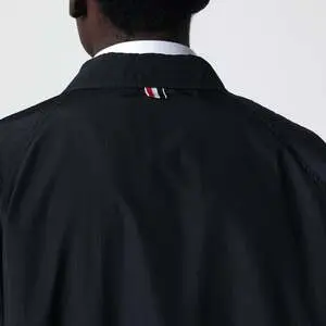 Thom Browne Lightweight Navy Zip-up Jacket