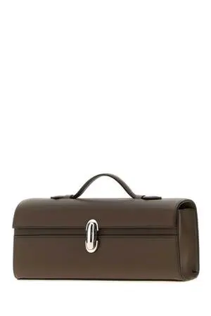Savette Leather Slim Symmetry Handbag